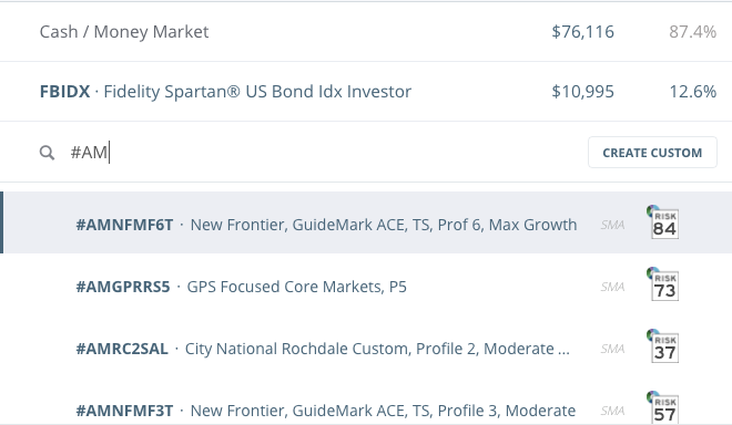 Using AssetMark Strategies with Nitrogen