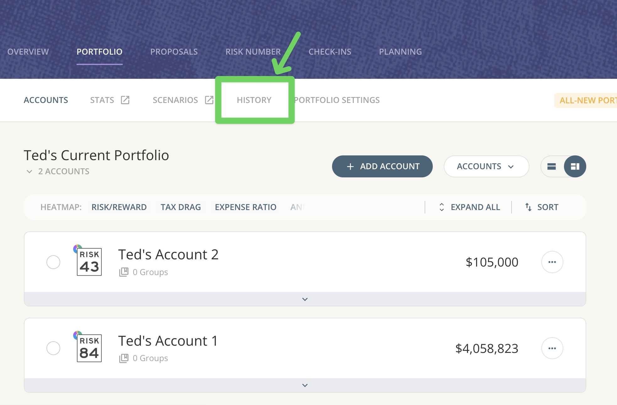Working with Client Portfolios