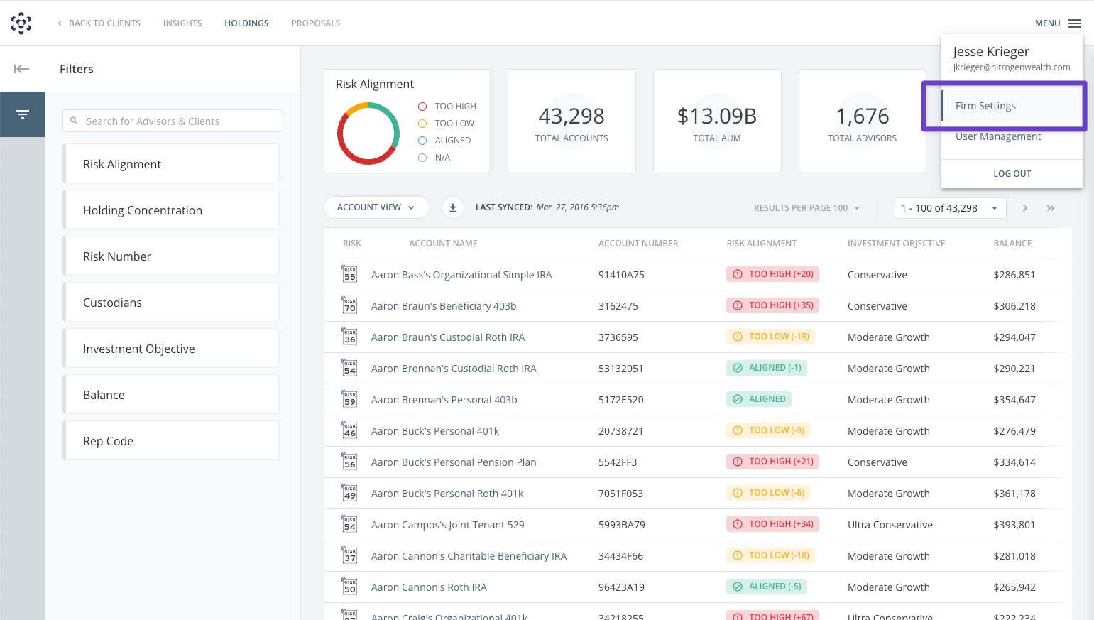 Learn How to Set Firmwide Market Assumption Controls