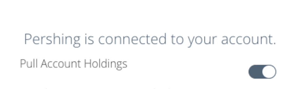 Pershing: How to Integrate