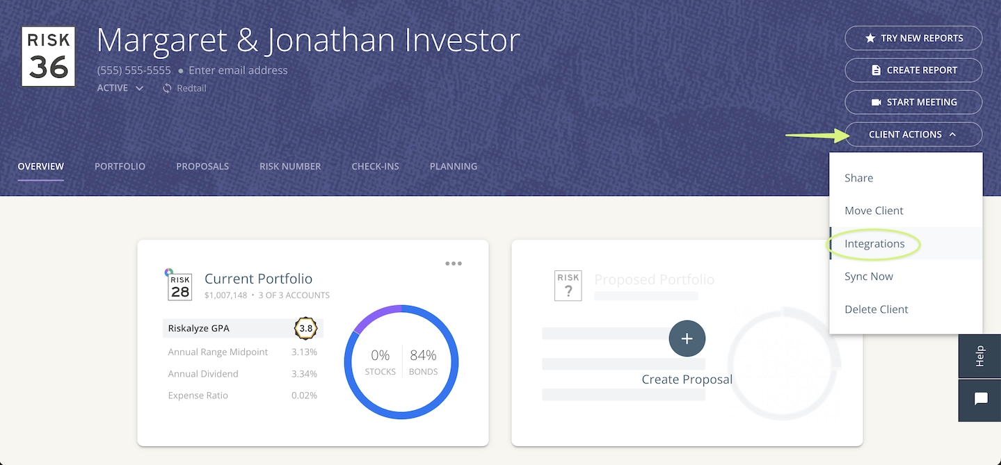Fidelity: How to Integrate