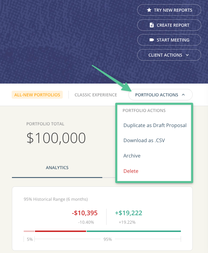 Create and Manage Proposals